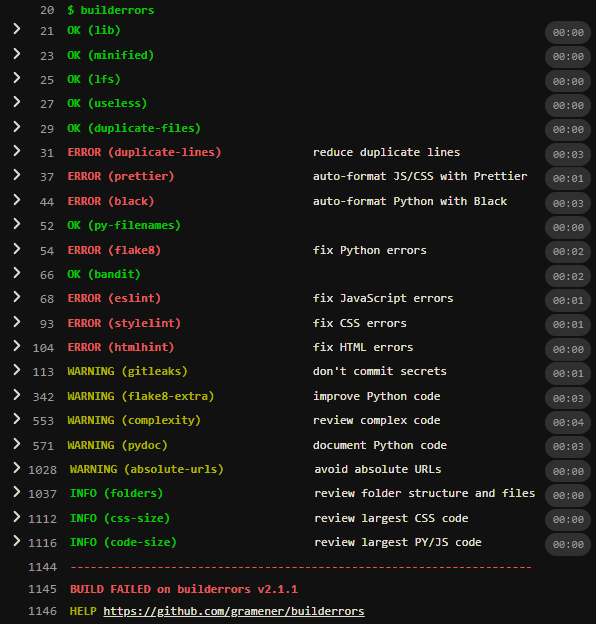 Build errors | Gramener Build errors | Gramener